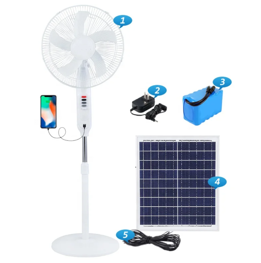 ORIGINAL RECHARGEABLE SOLAR FANS IMPROVED Best – solarx