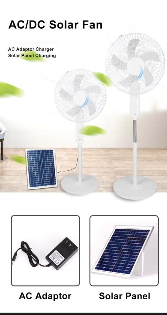 ORIGINAL RECHARGEABLE SOLAR FANS IMPROVED Best – solarx